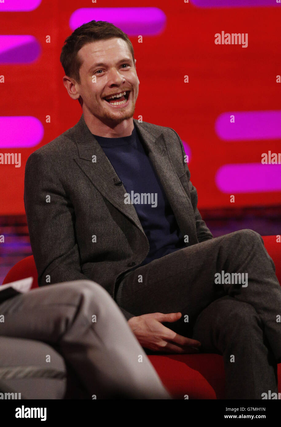 The Graham Norton Show - London. Jack O'Connell during filming of the ...