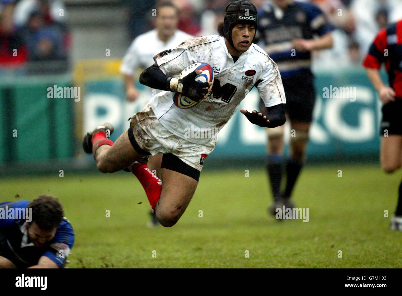 Zurich Premiership - Bath v Saracens - The Recreation Ground Stock ...