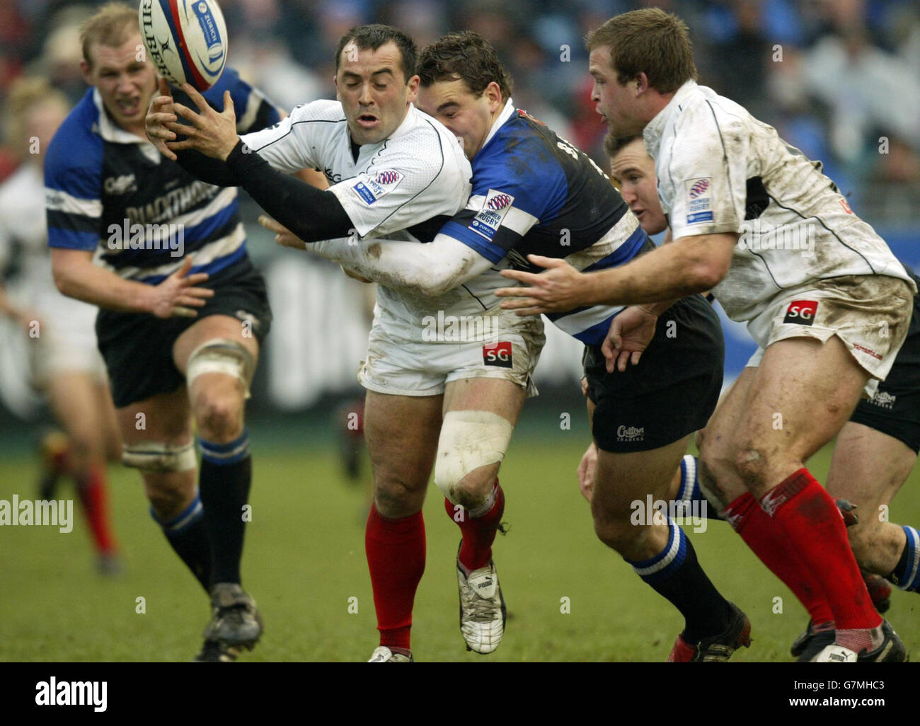 Zurich Premiership - Bath v Saracens - The Recreation Ground Stock ...