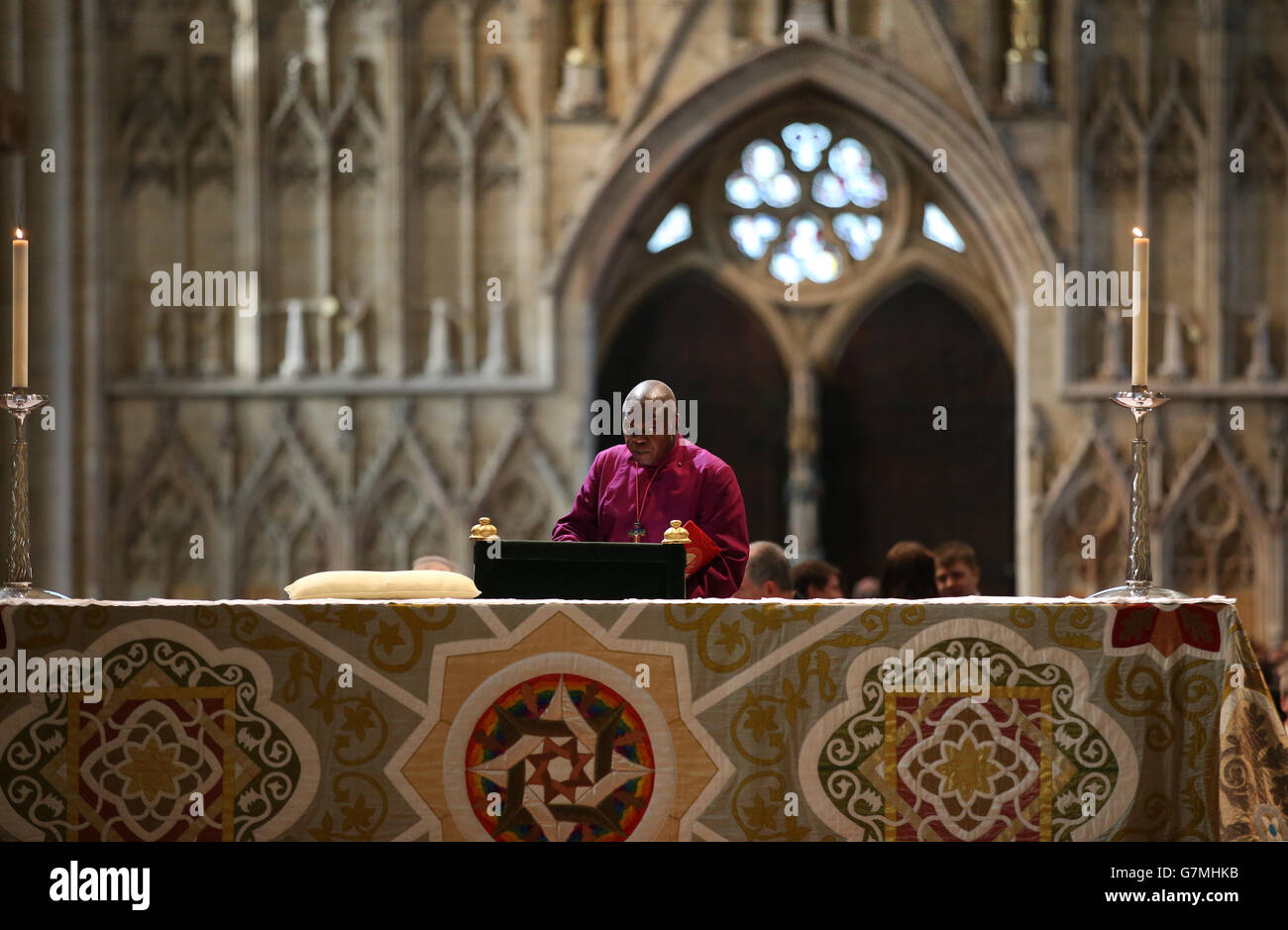 First female Bishop consecration Stock Photo - Alamy