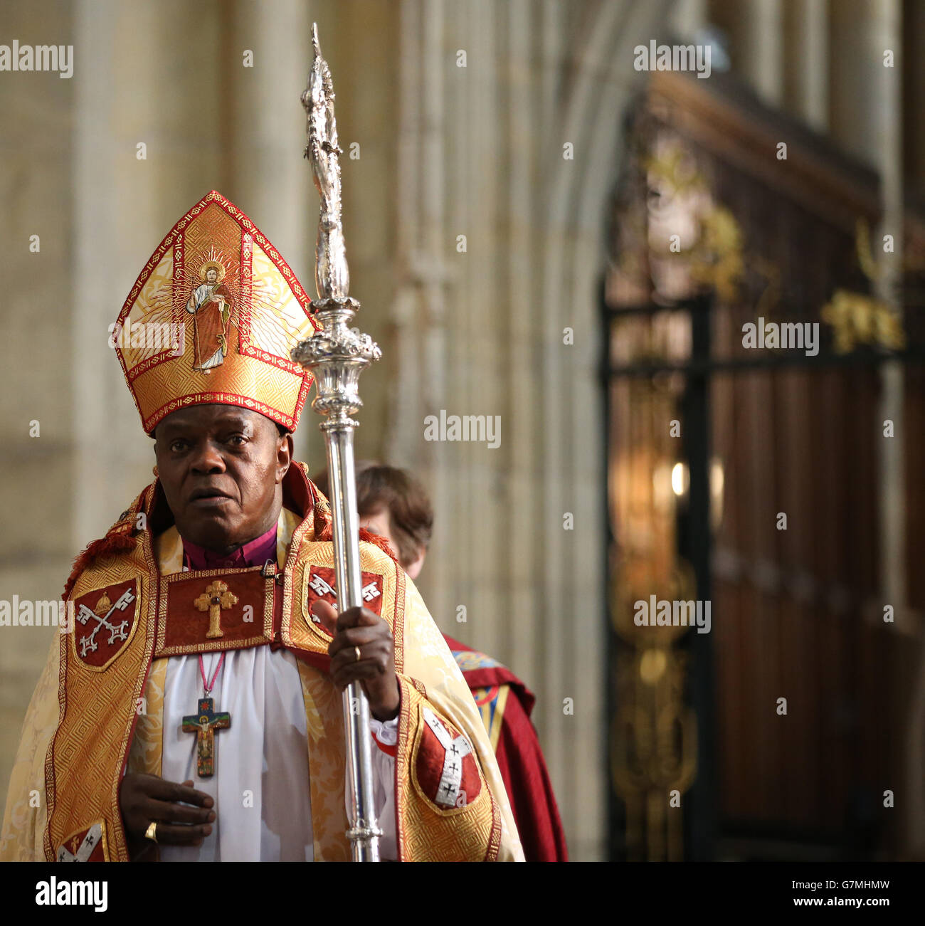 First female Bishop consecration Stock Photo - Alamy