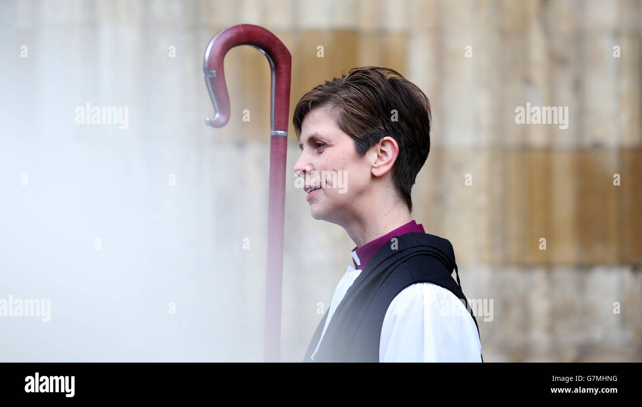 First female Bishop consecration Stock Photo - Alamy