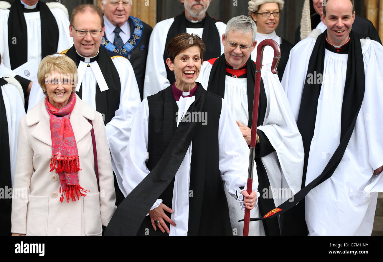 First female Bishop consecration Stock Photo - Alamy