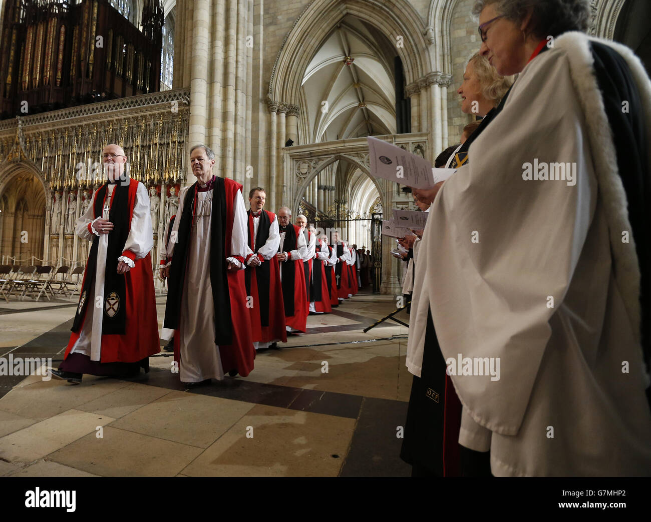 First female Bishop consecration Stock Photo - Alamy
