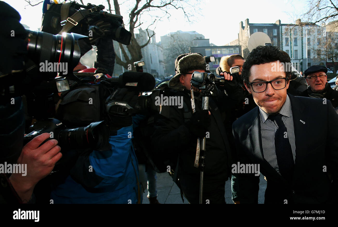 Rory McIlroy court case Stock Photo - Alamy