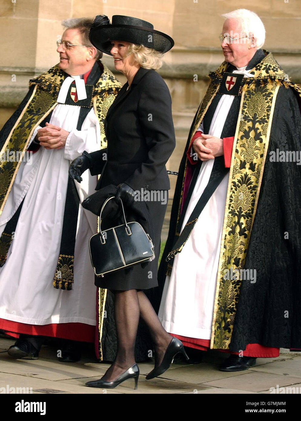 Sir Angus Ogilvy Funeral - Windsor Castle Stock Photo - Alamy