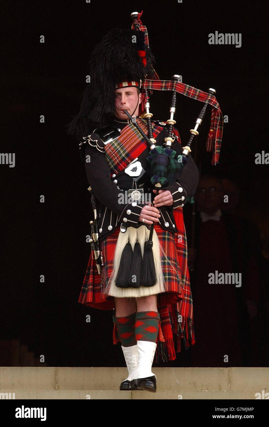 Sir Angus Ogilvy Funeral - Windsor Castle Stock Photo - Alamy