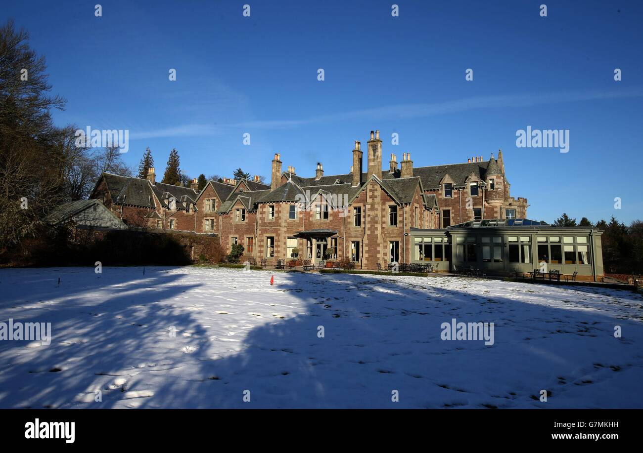 Cromlix House Hotel at Kinbuck near Dunblane after it was confirmed ...