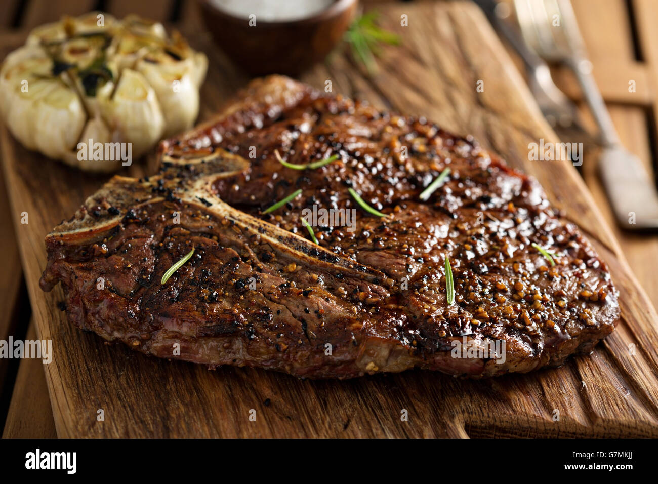Beef steak cooked hi-res stock photography and images - Alamy