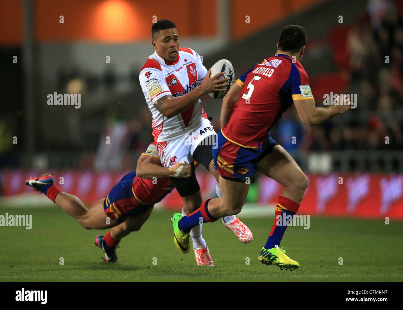 Rugby League - First Utility Super League - St Helens v Catalans ...