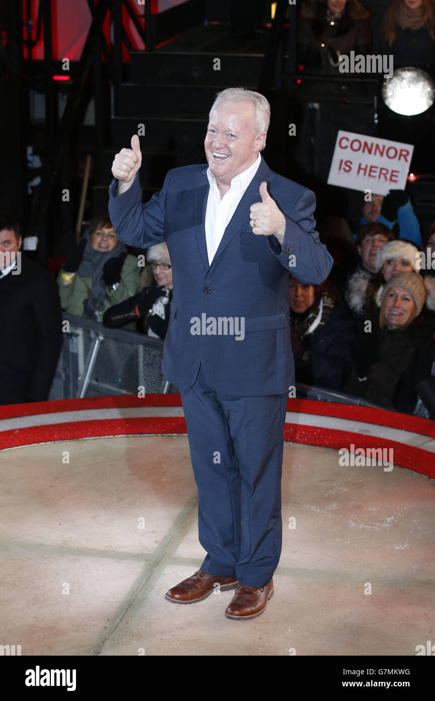 Keith Chegwin is evicted from the Celebrity Big Brother house during ...