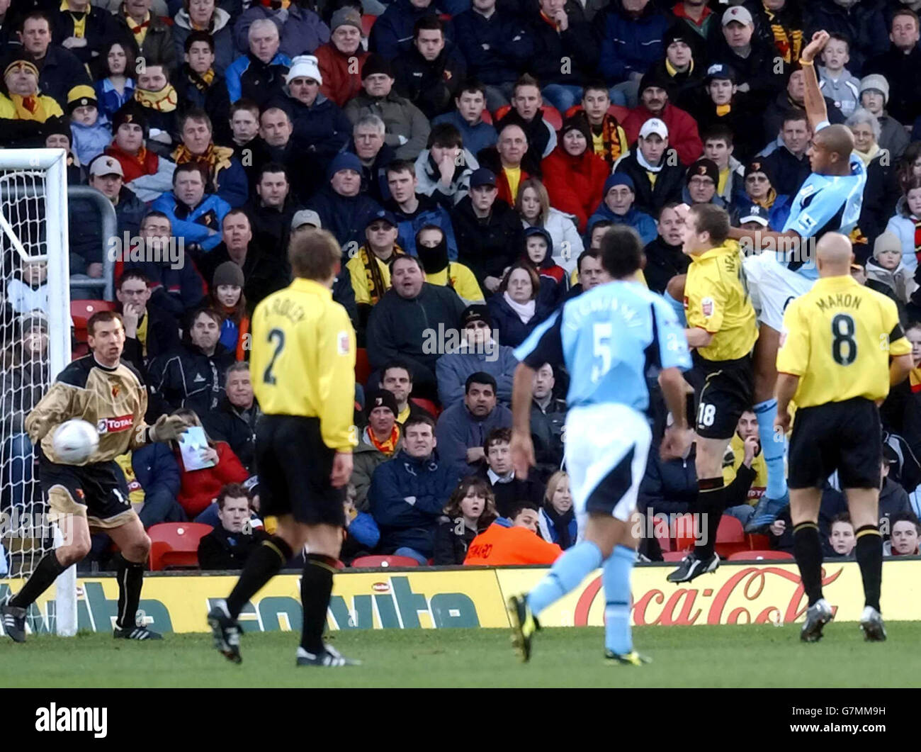 Soccer - FA Cup - Watford v Fulham - Vicarage Road Stock Photo - Alamy