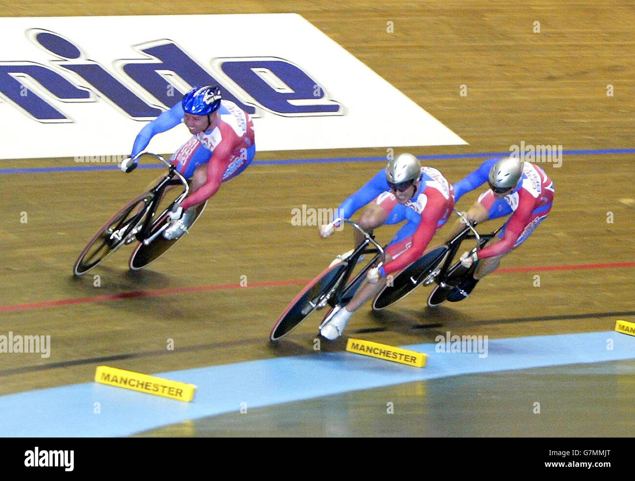 Great Britain's (from left-right) Craig McLean, Jason Queally and Chris ...