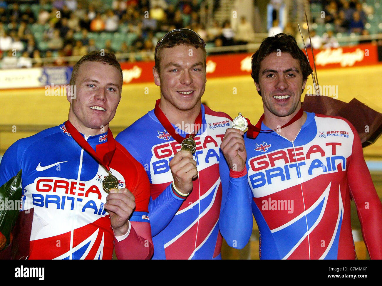 Track Cycling World Cup - Manchester Velodrome. Great Britain's (from ...