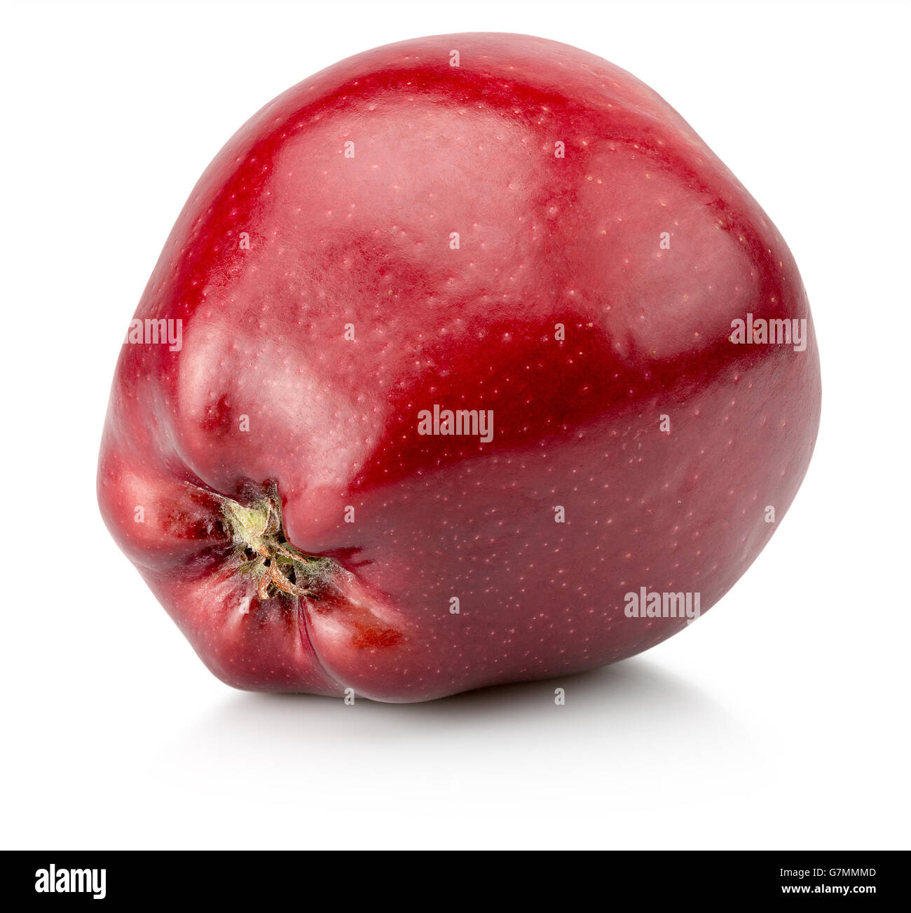 red apples isolated on the white background Stock Photo - Alamy