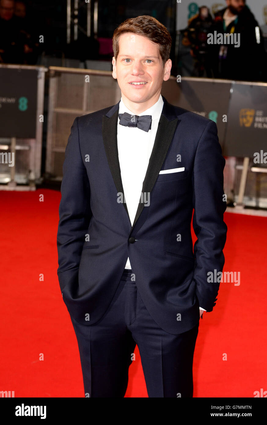 Graham Moore attends the EE British Academy Film Awards at the Royal ...