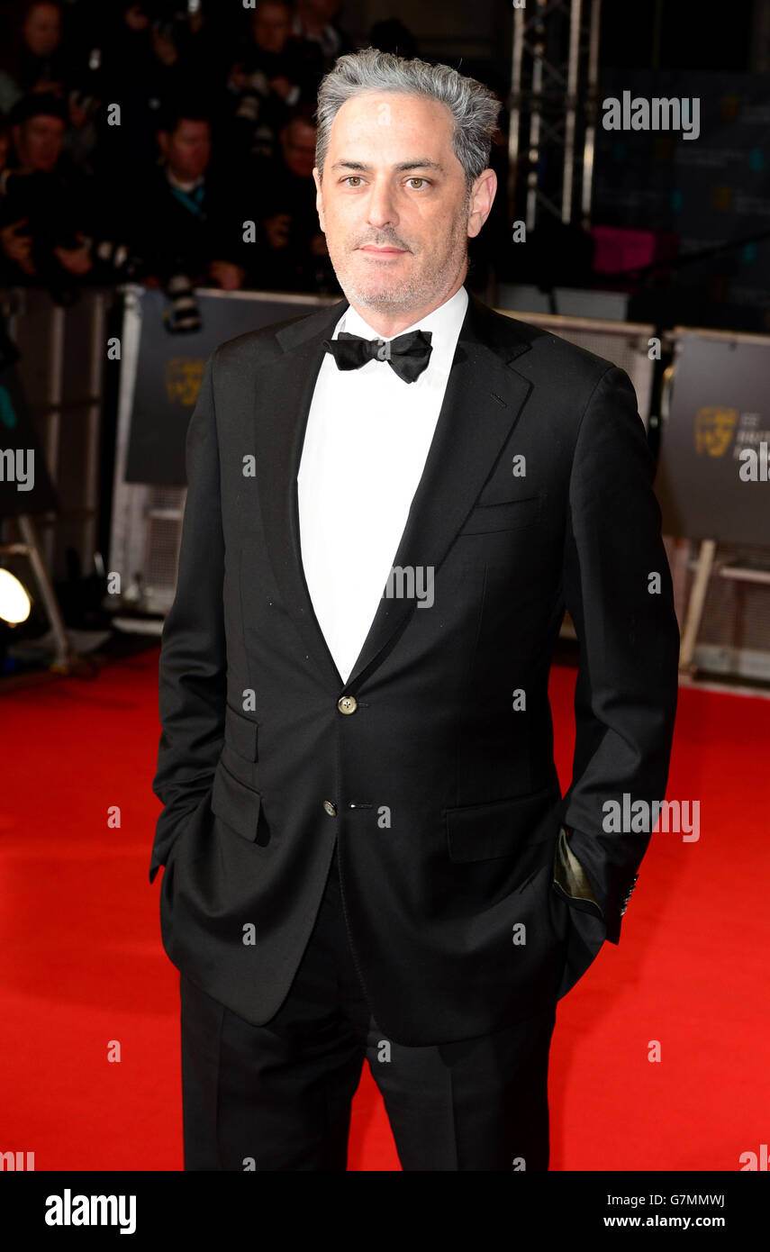 John Lesher attends the EE British Academy Film Awards at the Royal ...