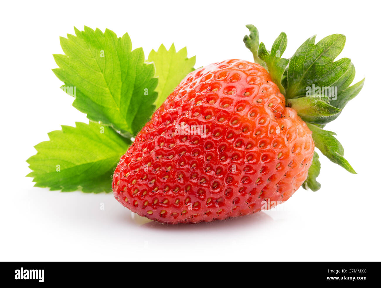strawberry isolated on the white background Stock Photo - Alamy