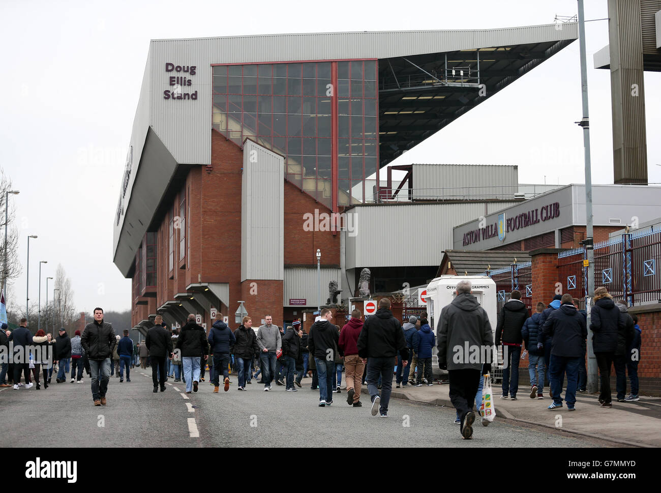 Doug ellis stand villa park hi-res stock photography and images - Alamy