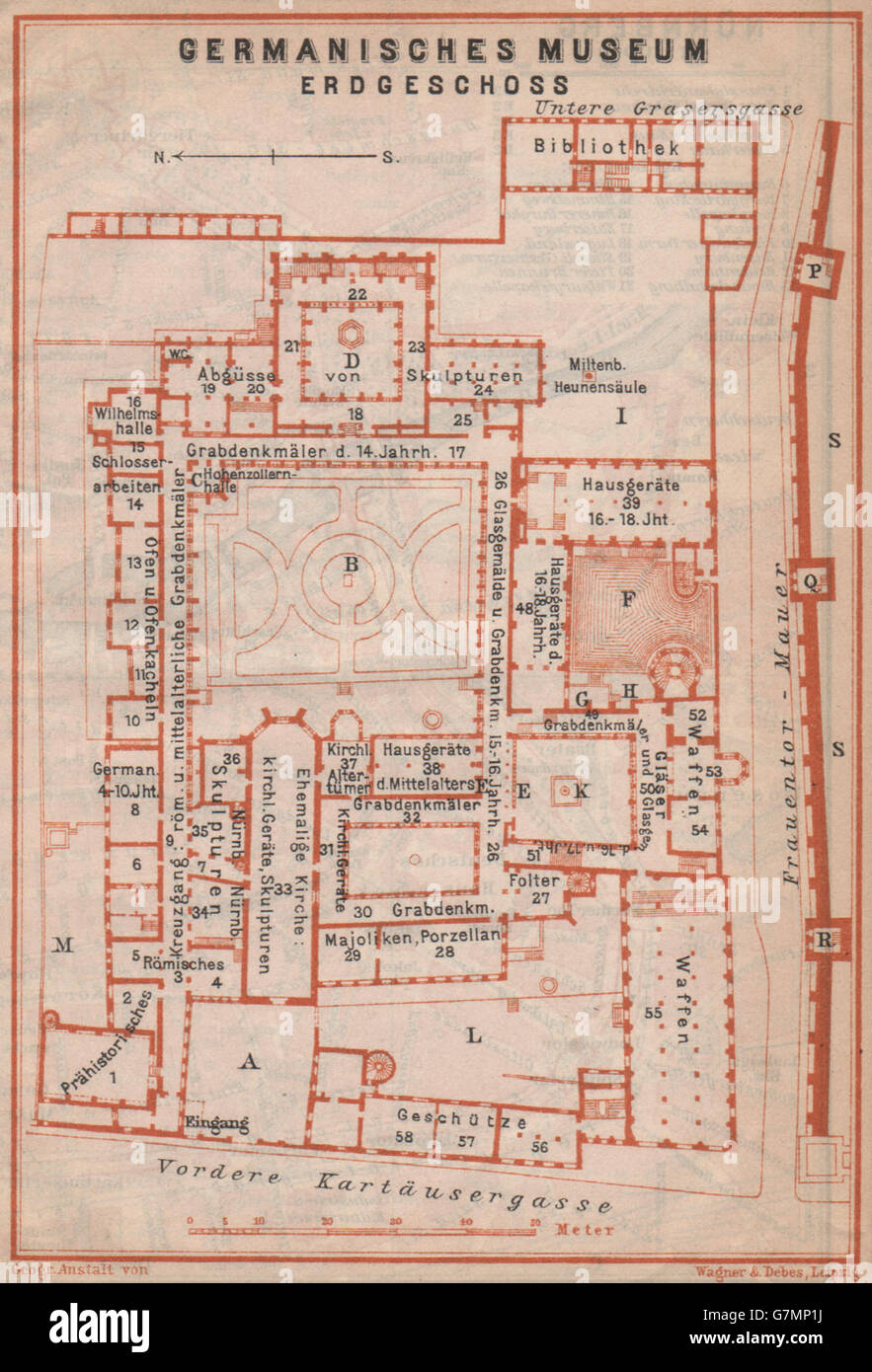 Map of nurnberg hi-res stock photography and images - Alamy