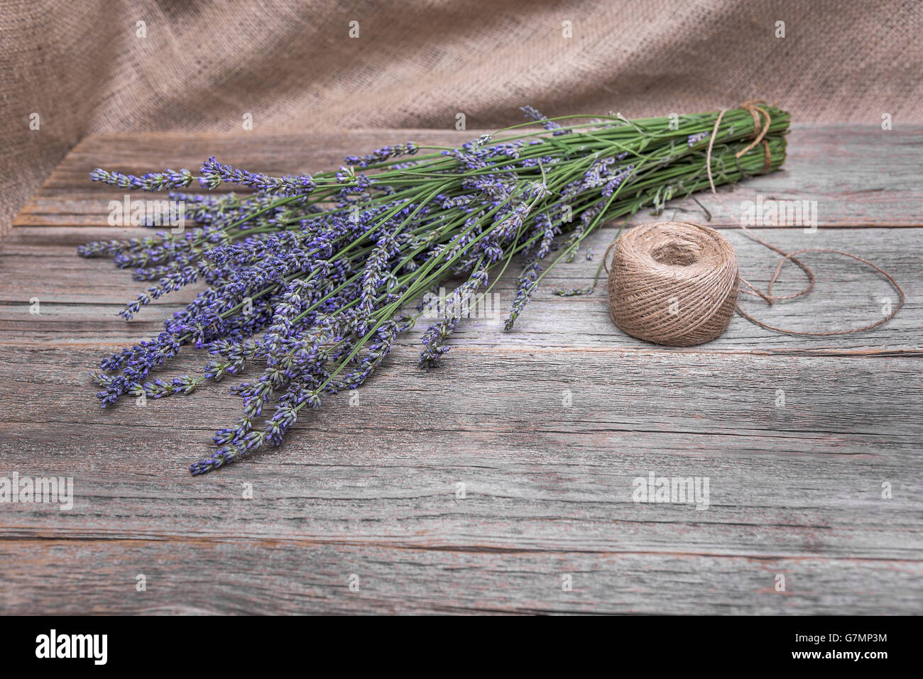 Garden lavender table hi-res stock photography and images - Alamy