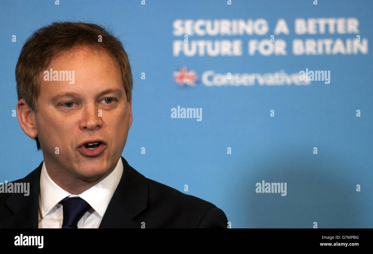 Grant Shapps speech Stock Photo - Alamy