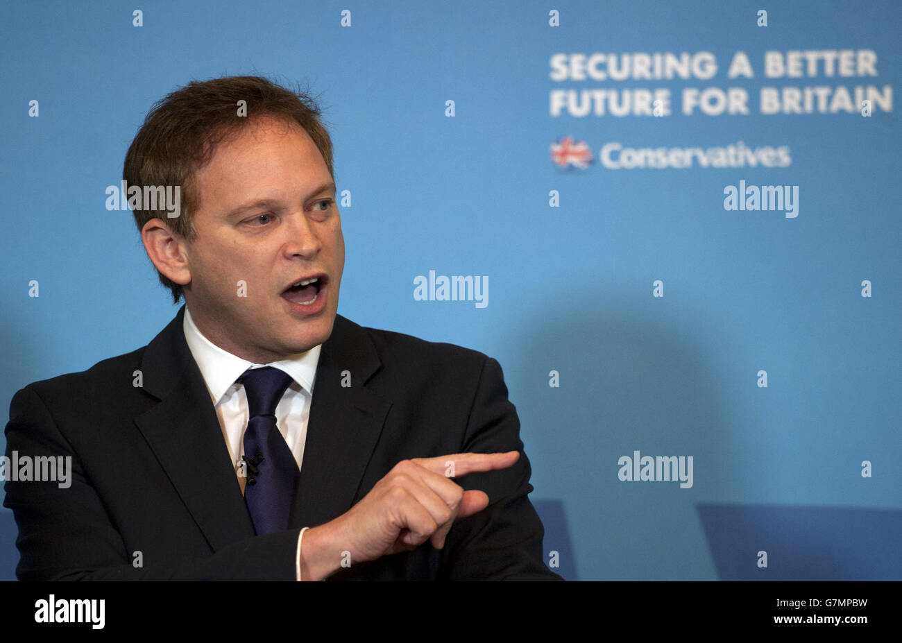 Grant Shapps speech Stock Photo - Alamy