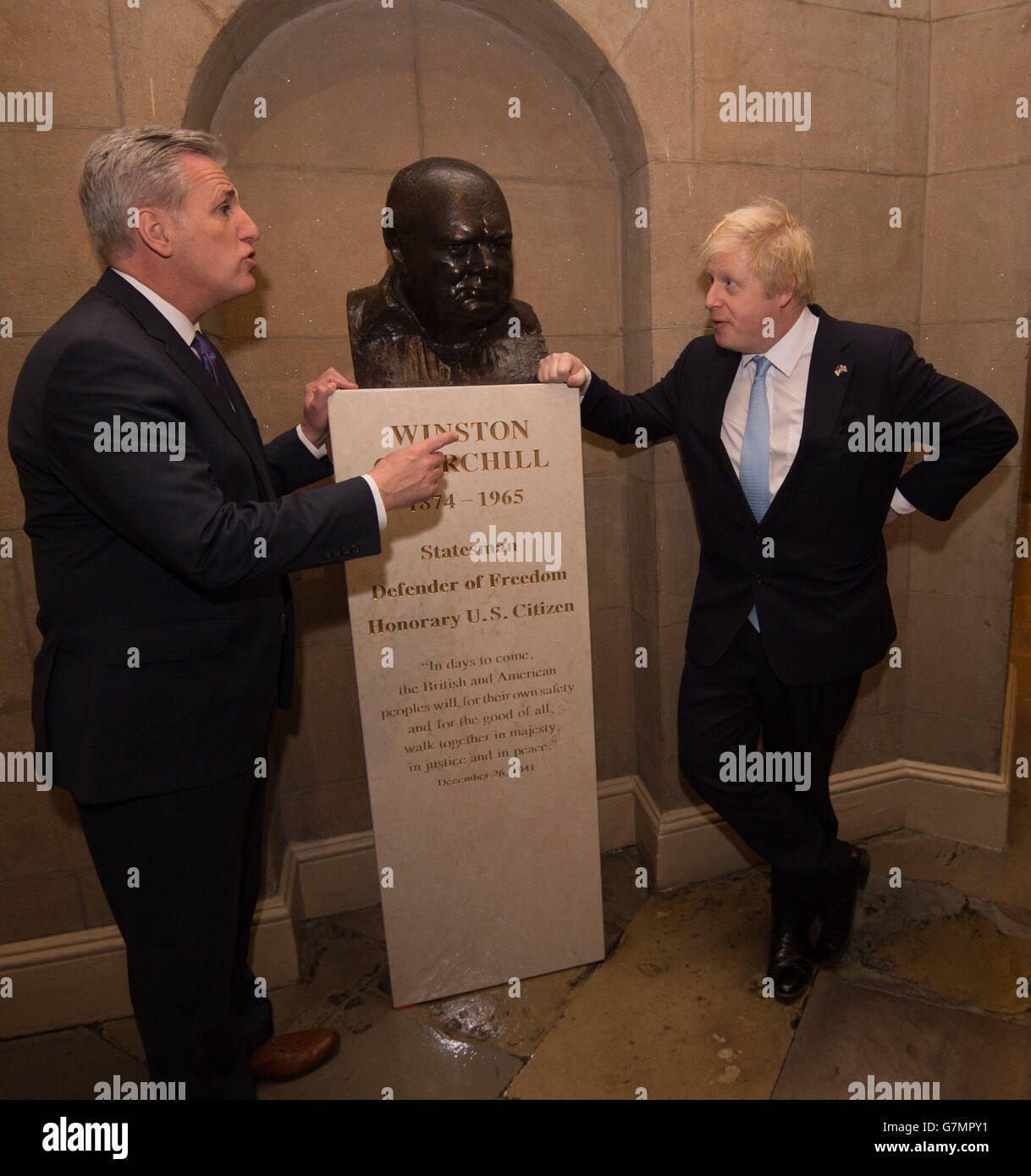Boris Johnson visit to the USA - Day 5 Stock Photo - Alamy