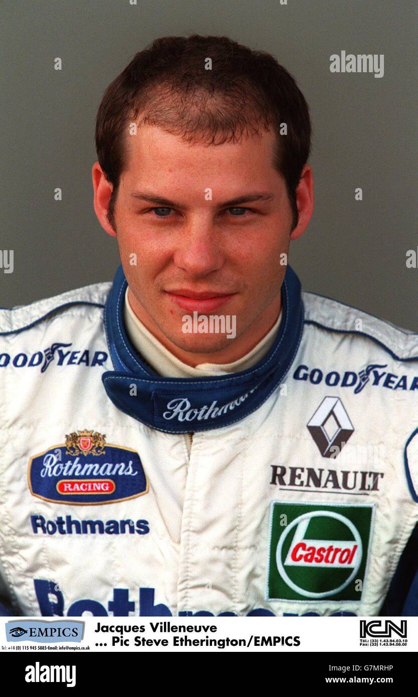 Motor Racing. Australian Grand Prix. Jacques Villeneuve Stock Photo - Alamy