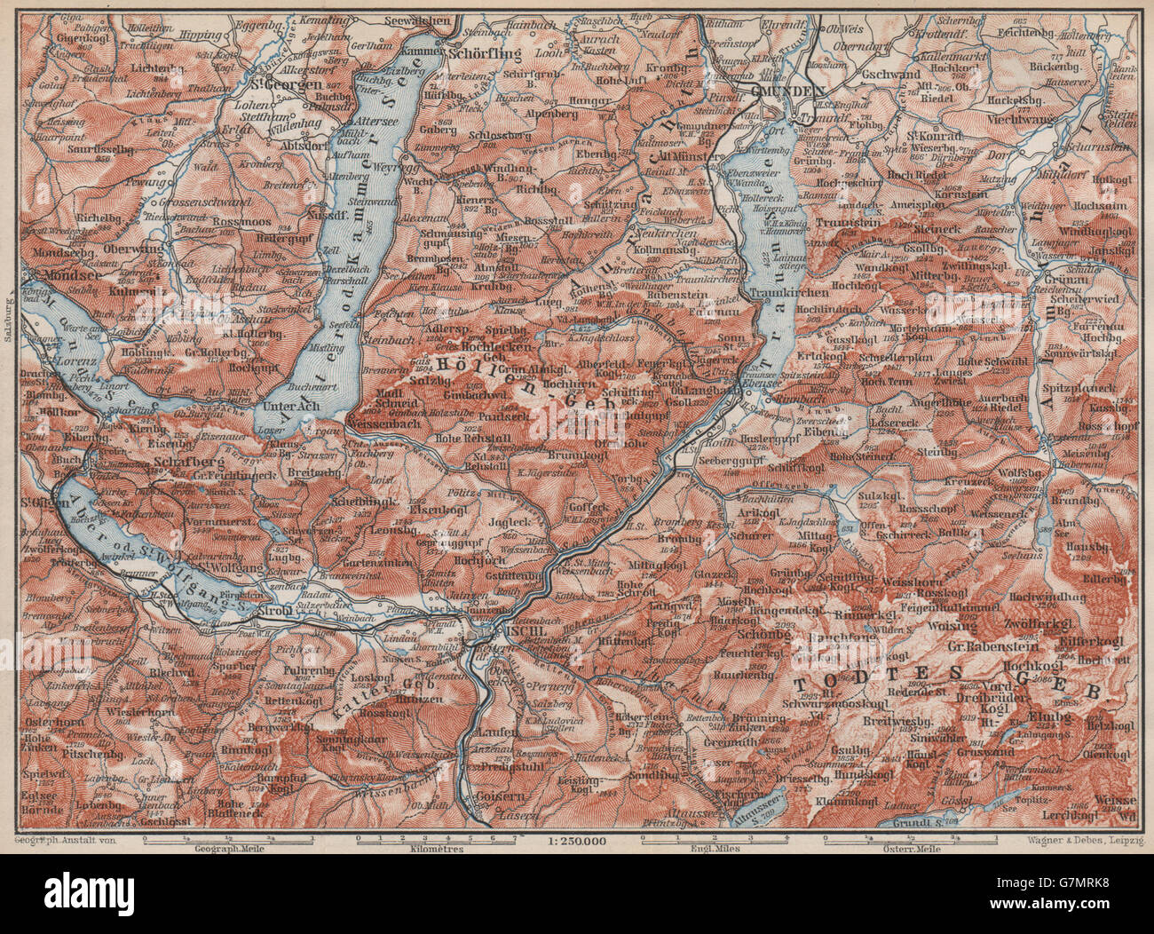 Hallstatt Austria Map High Resolution Stock Photography and Images - Alamy