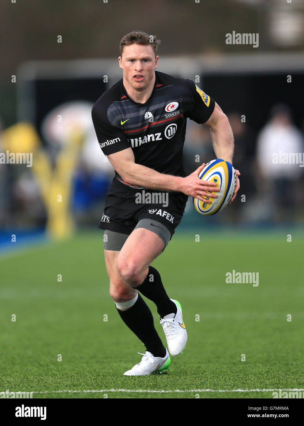 Rugby Union - Aviva Premiership - Saracens v Bath - Allianz Park Stock ...