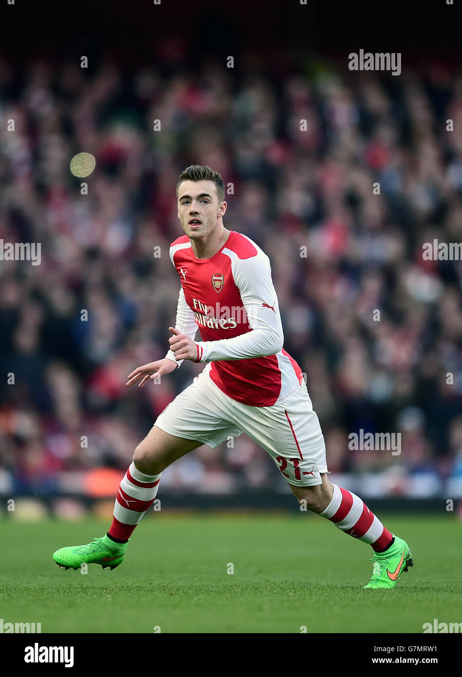 Arsenals calum chambers hi-res stock photography and images - Alamy