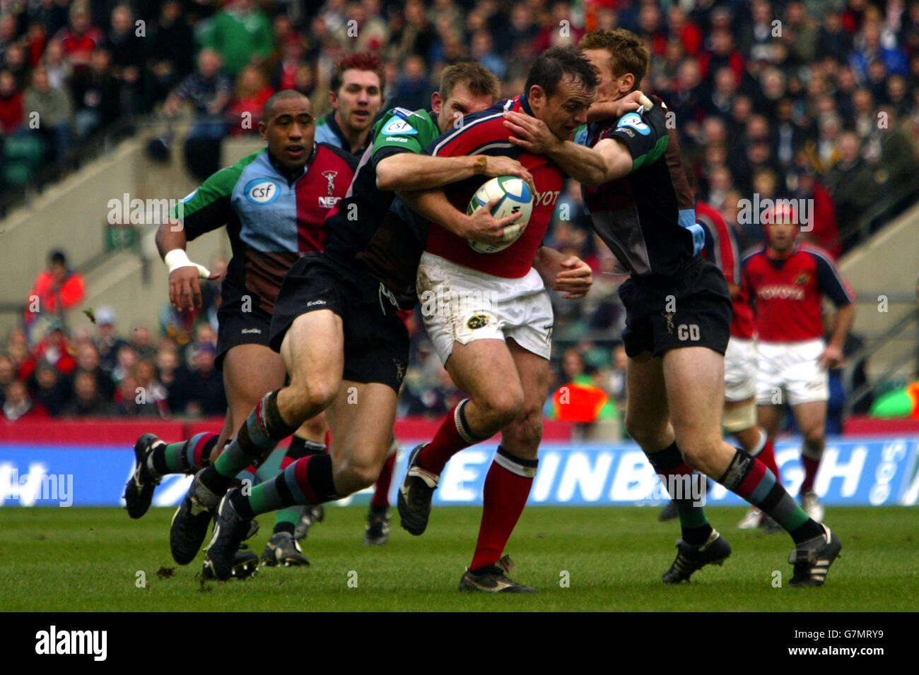 Rugby Union - Heineken Cup sixth round - Harlequins v Munster - Stoop ...