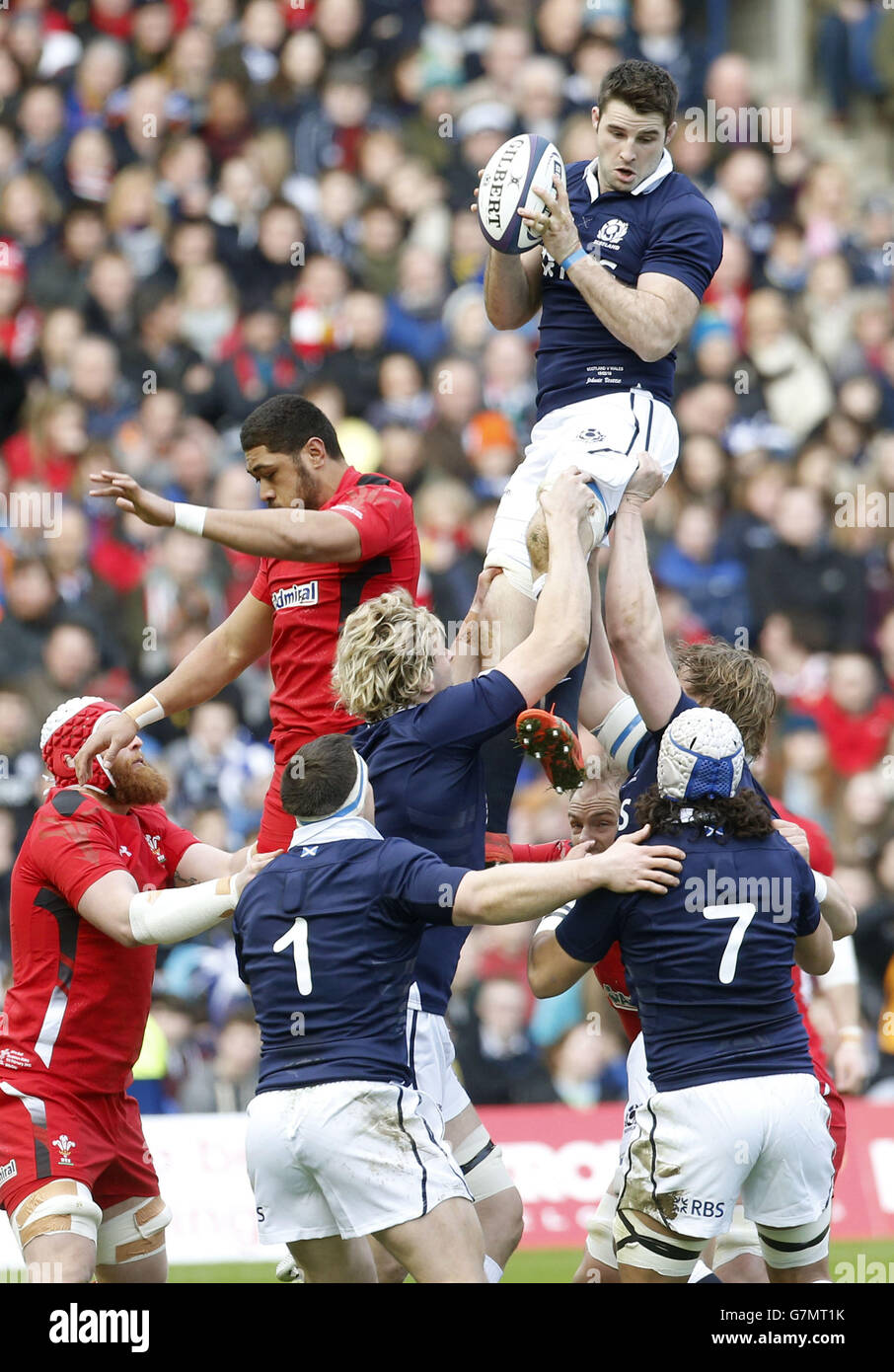 Rugby Union - 2015 RBS Six Nations - Scotland v Wales - BT Murrayfield ...