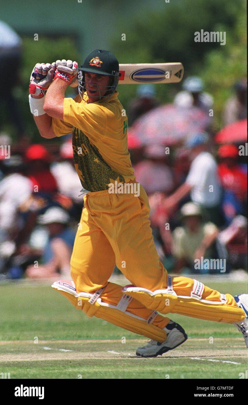 Cricket tour match transvaal invitation xi v australia hi-res stock ...