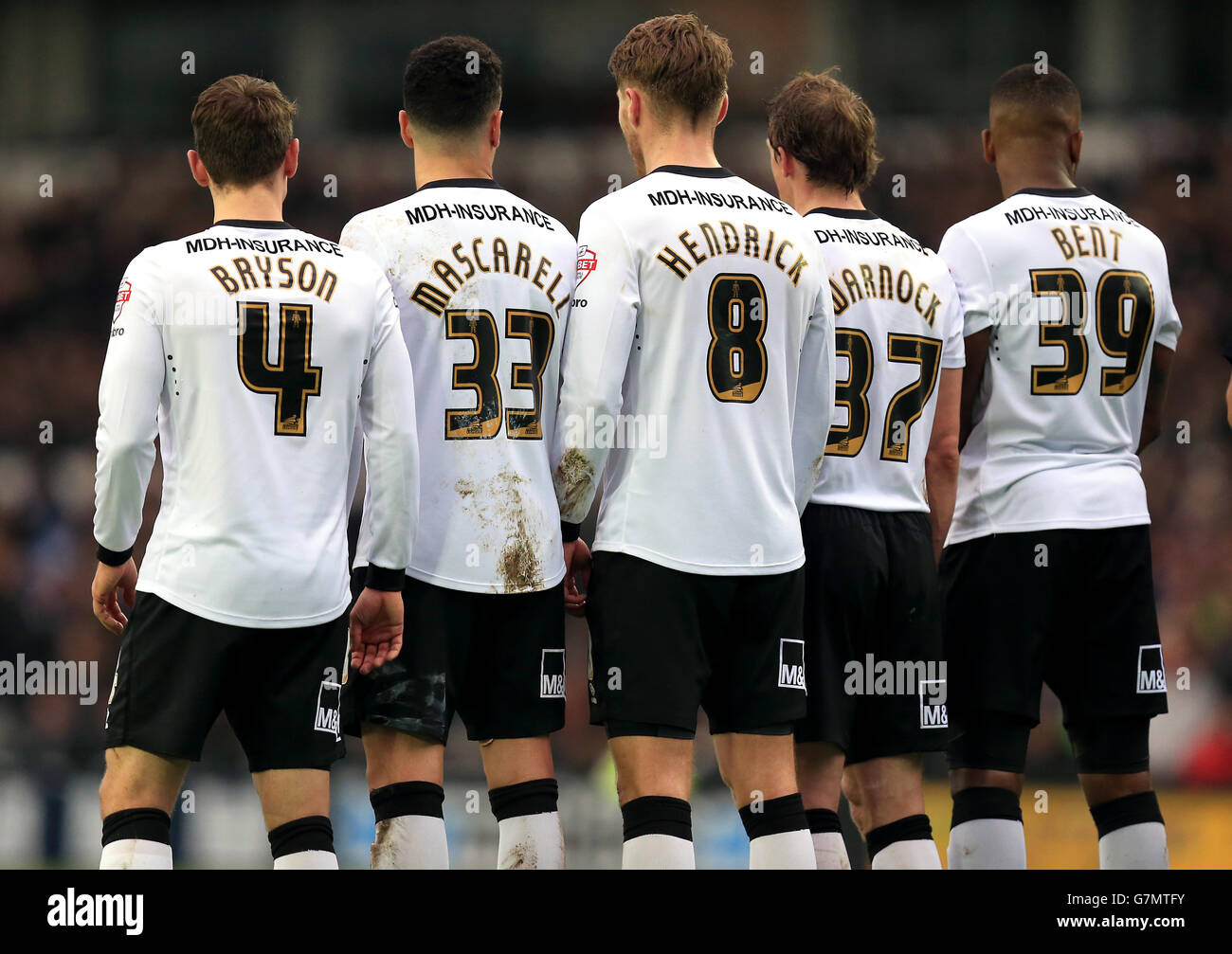 Derby county l and stephen warnock hi-res stock photography and images ...