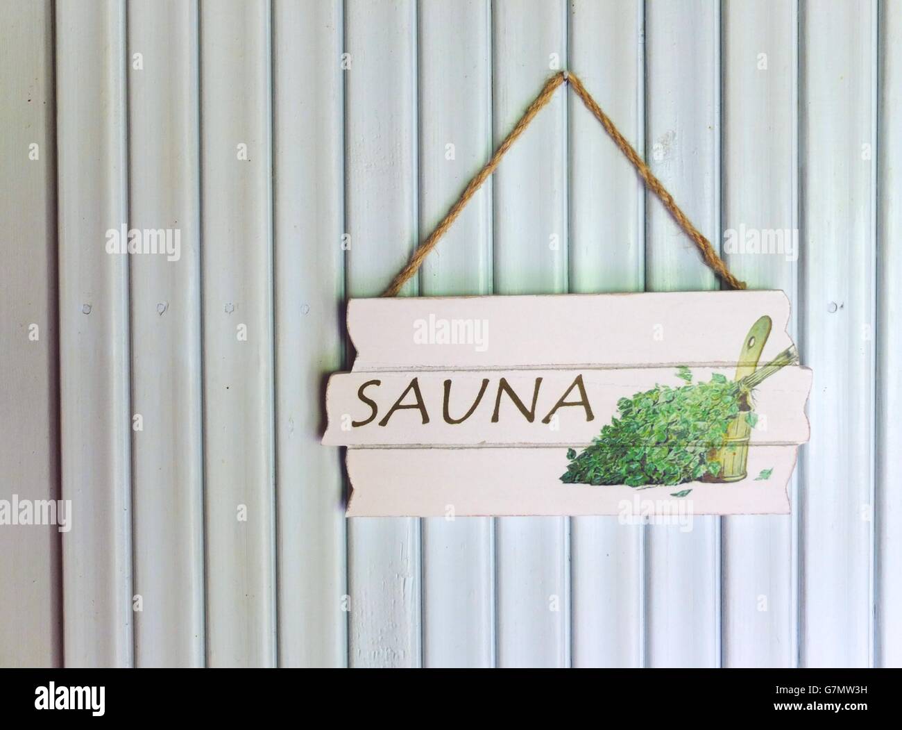 Sauna sign hi-res stock photography and images - Alamy