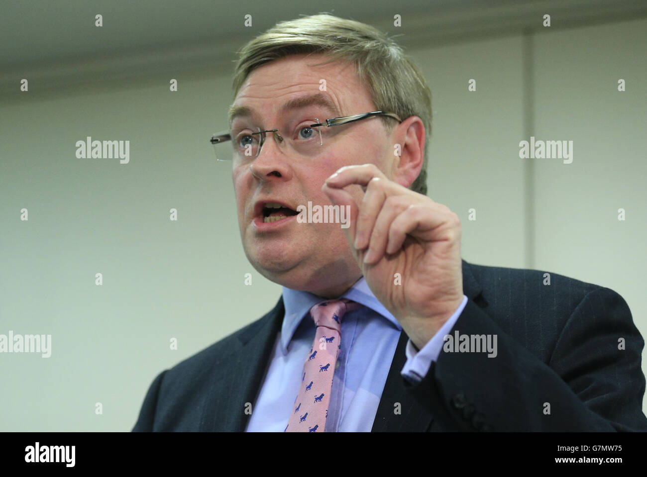 David Campbell Bannerman speaks during the Alternatives to EU ...