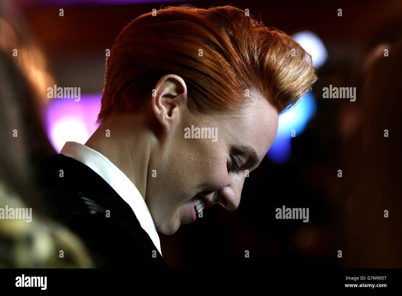 Elly Jackson of La Roux attending the NME Awards 2015 with Austin ...