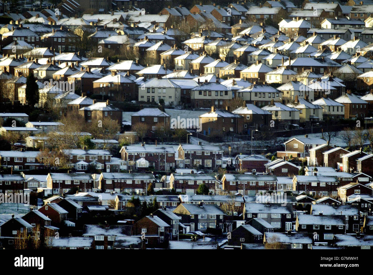 Heavy Snow in Scotland and the North of England Stock Photo - Alamy