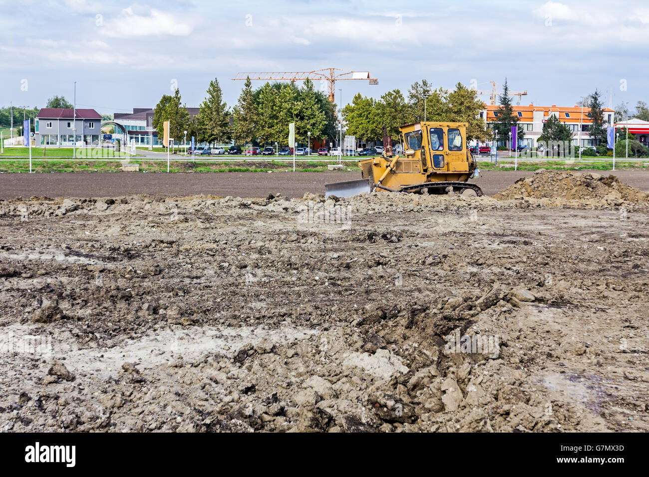 Caterpillar earthmover hi-res stock photography and images - Alamy