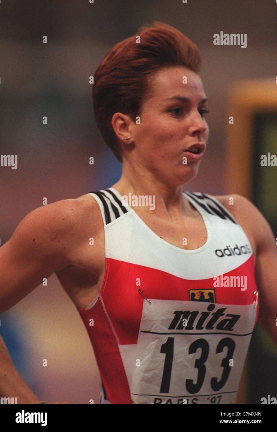 Athletics - 6th IAAF World Indoor Championship. Grit Breuer, Germany ...