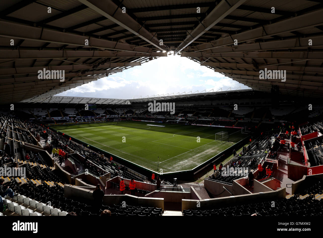 Swansea liberty stadium view hi-res stock photography and images - Alamy