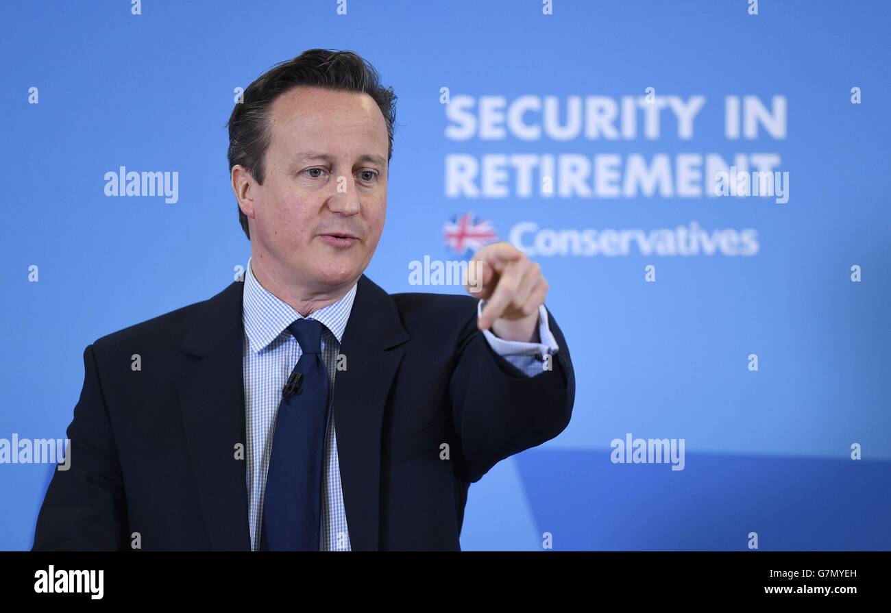 Prime Minister David Cameron makes a speech setting out the ...