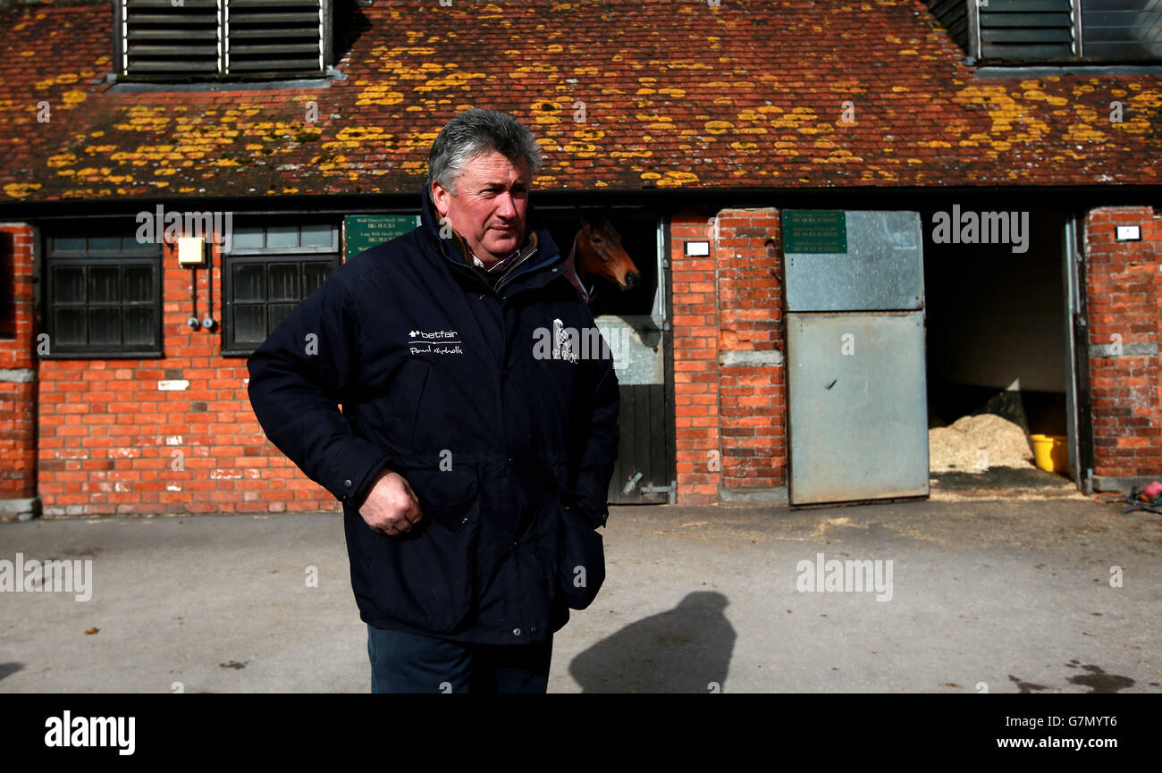 Horse Racing - Paul Nicholls Stables Visit - Manor Farm Stables ...