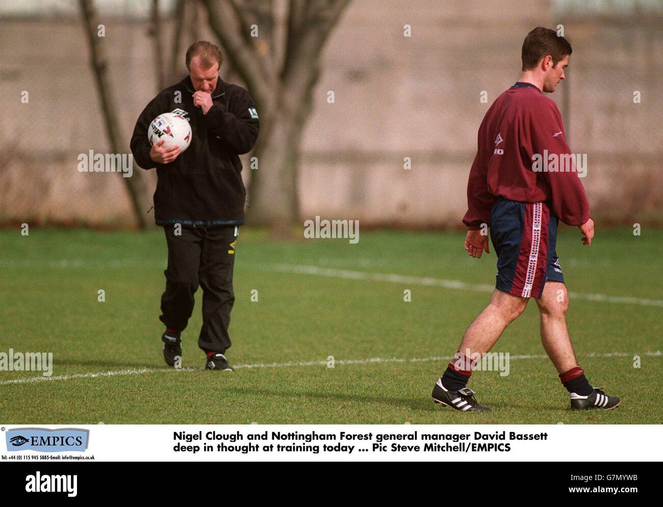 English Premier League Soccer Ian Moore signs for Forest Stock Photo ...