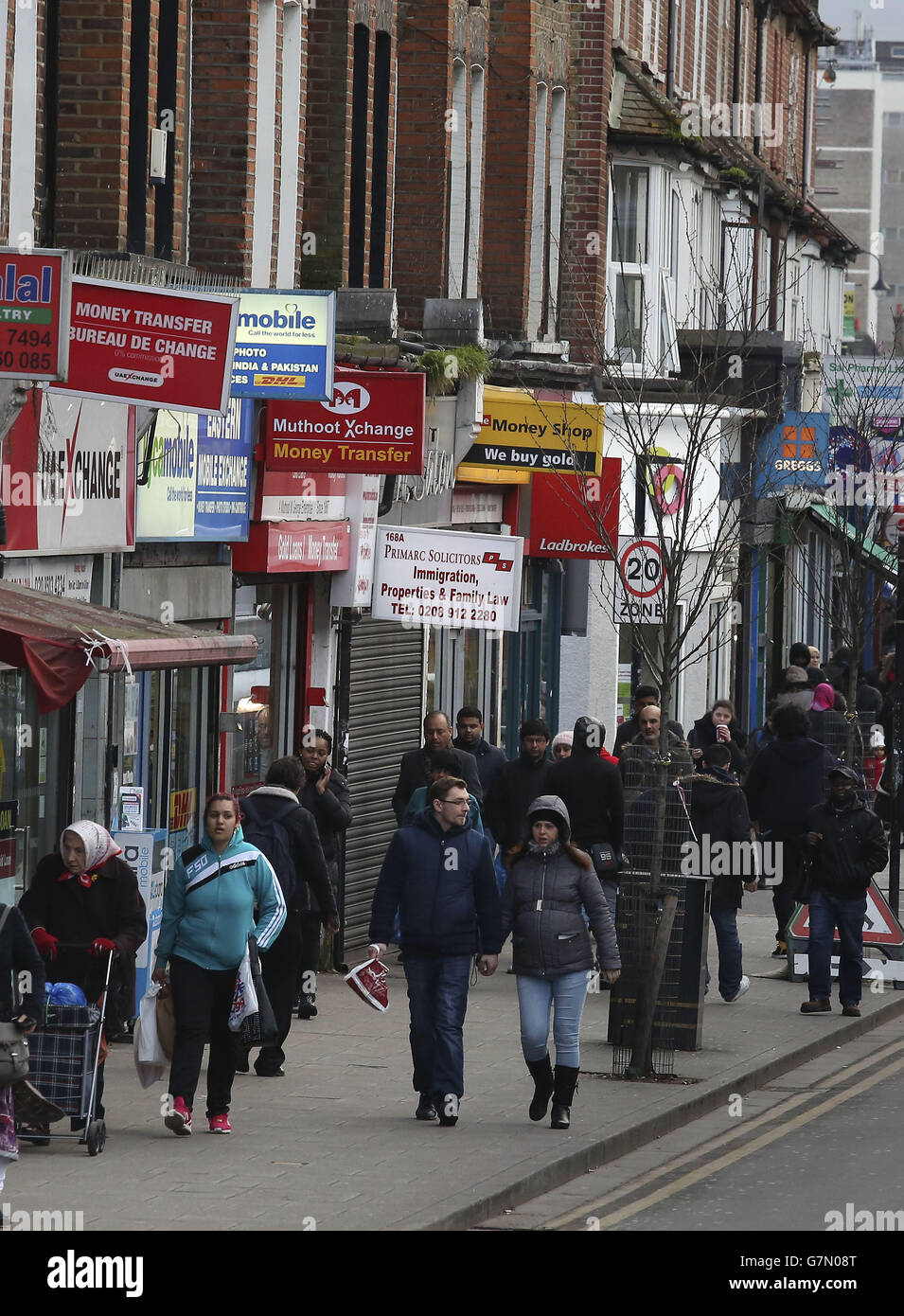 East ham high street london hi-res stock photography and images - Alamy