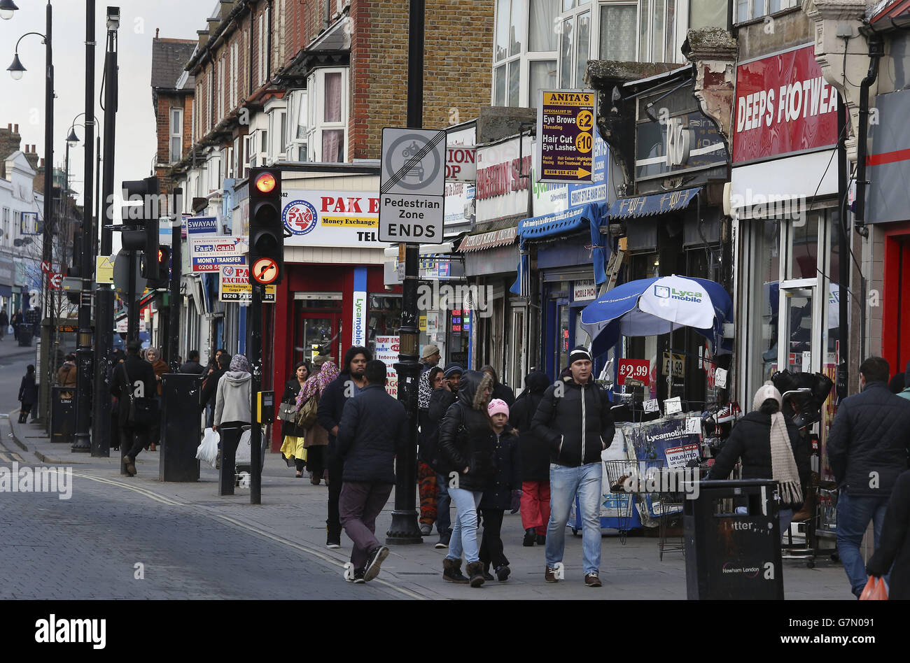 East Ham stock Stock Photo - Alamy