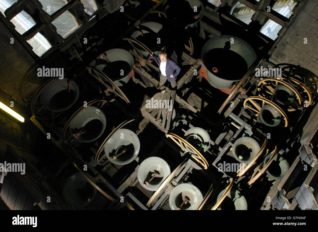 Leslie Taylor, Ringing Master of Dublin's Christchurch Cathedral, in ...