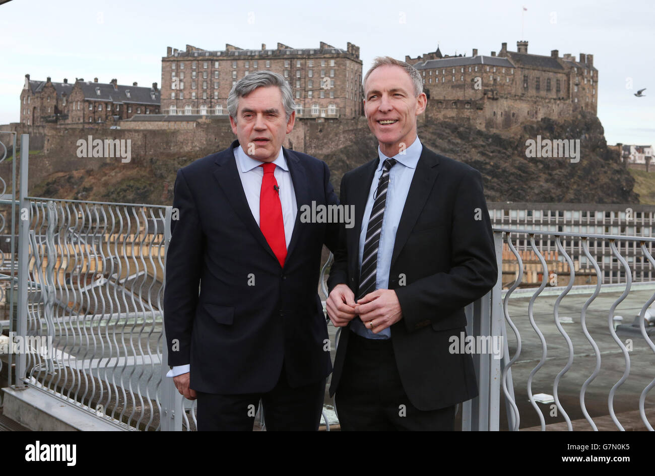 Speeches on Scottish Devolution Stock Photo - Alamy
